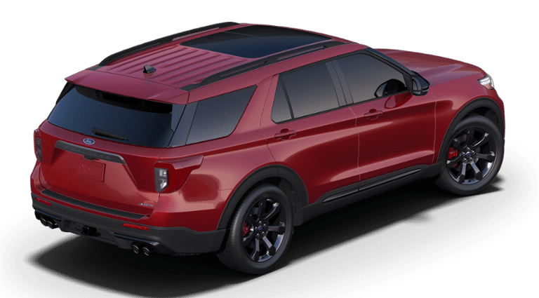 2021 Ford Explorer ST Rapid Red, 3.0L EcoBoost® V6 Engine with Auto ...